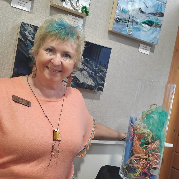 Local artist exhibit highlights ocean pollution | Sherwood Park News