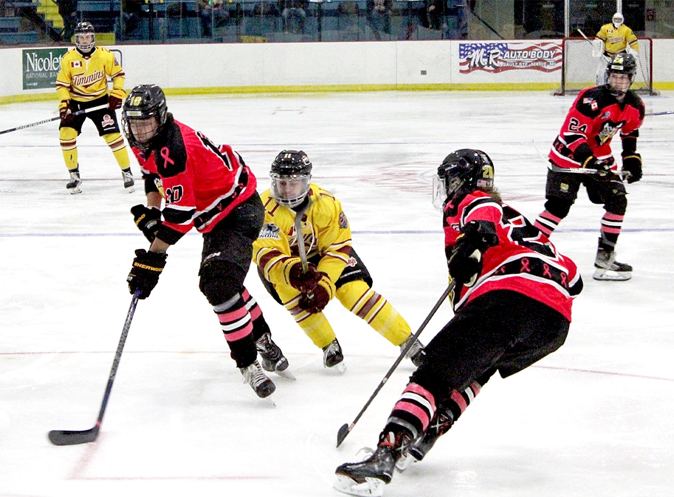 Timmins Rock roll over Soo Eagles | The Daily Press