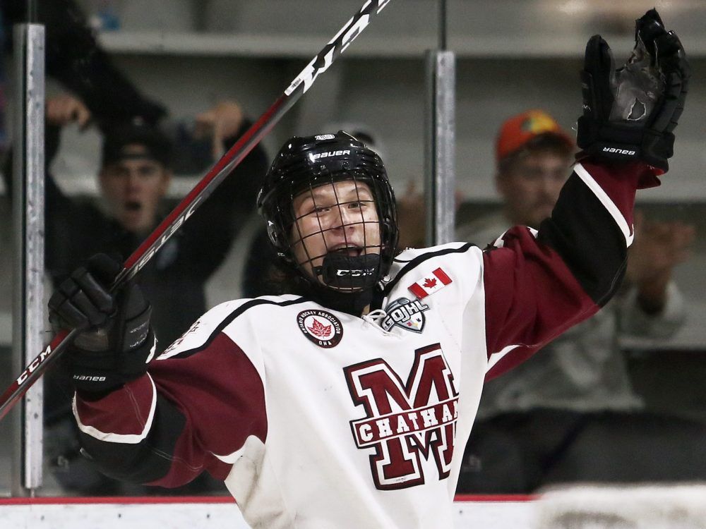 Maroons erupt with four late goals in comeback win | Chatham Daily News