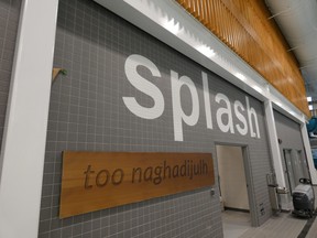 Ribbon cut at Canfor Leisure Pool, grand opening to take place Nov. 13 ...