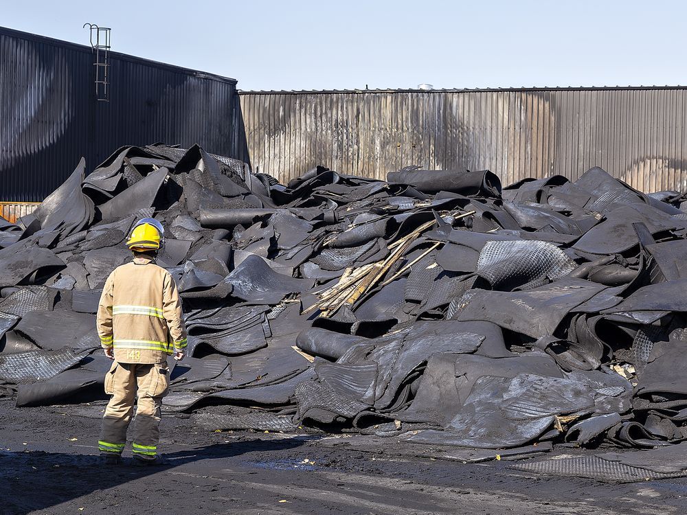 Fire department to prepare report for city on rubber plant fire ...