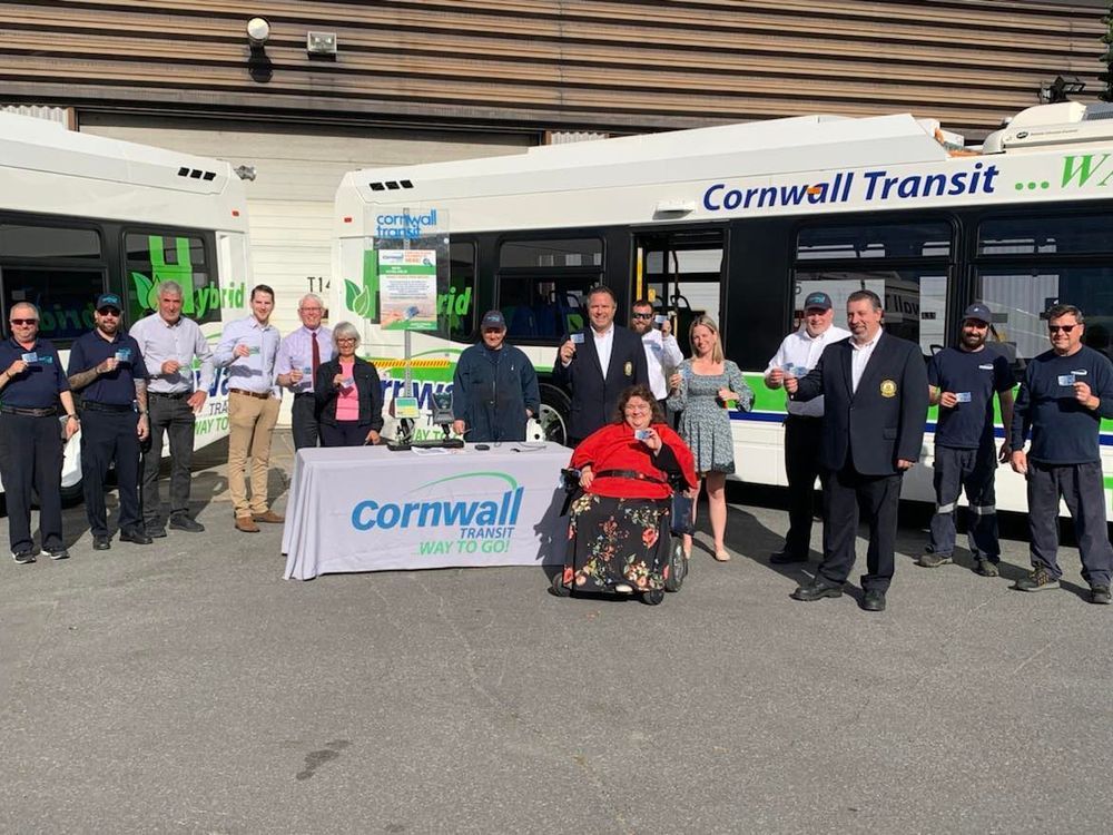Load the smartcard, ride Cornwall Transit's hybrid buses | Cornwall ...