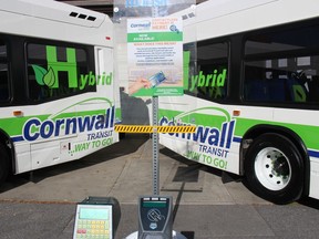 Load the smartcard, ride Cornwall Transit's hybrid buses | Cornwall ...