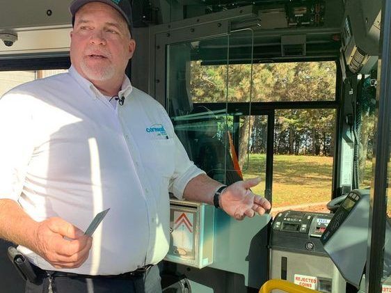 Load the smartcard, ride Cornwall Transit's hybrid buses | Cornwall ...