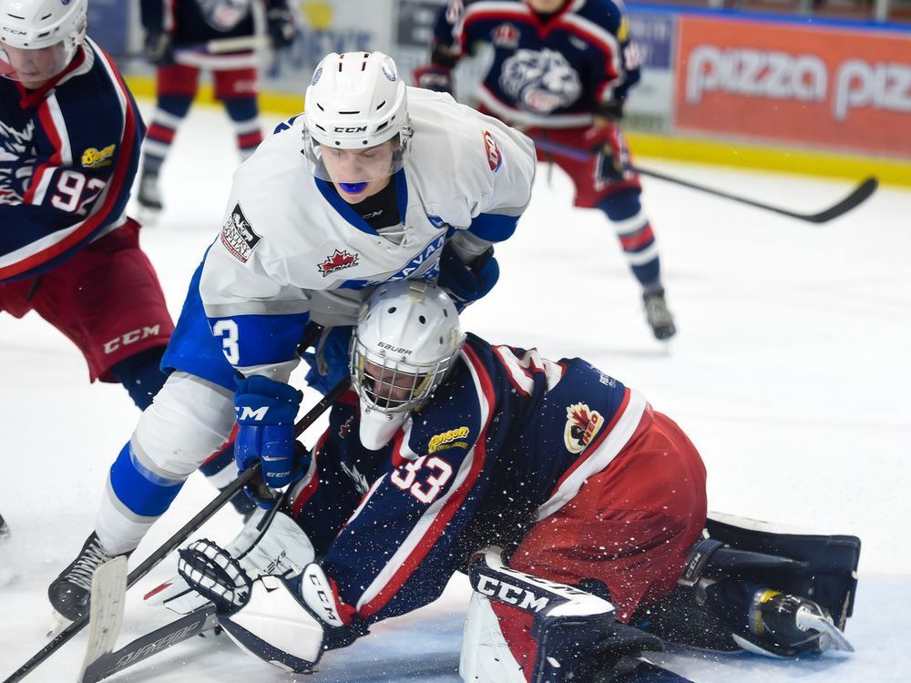 Cornwall Jr. A Colts cooled off by Navan Grads in CCHL showdown ...