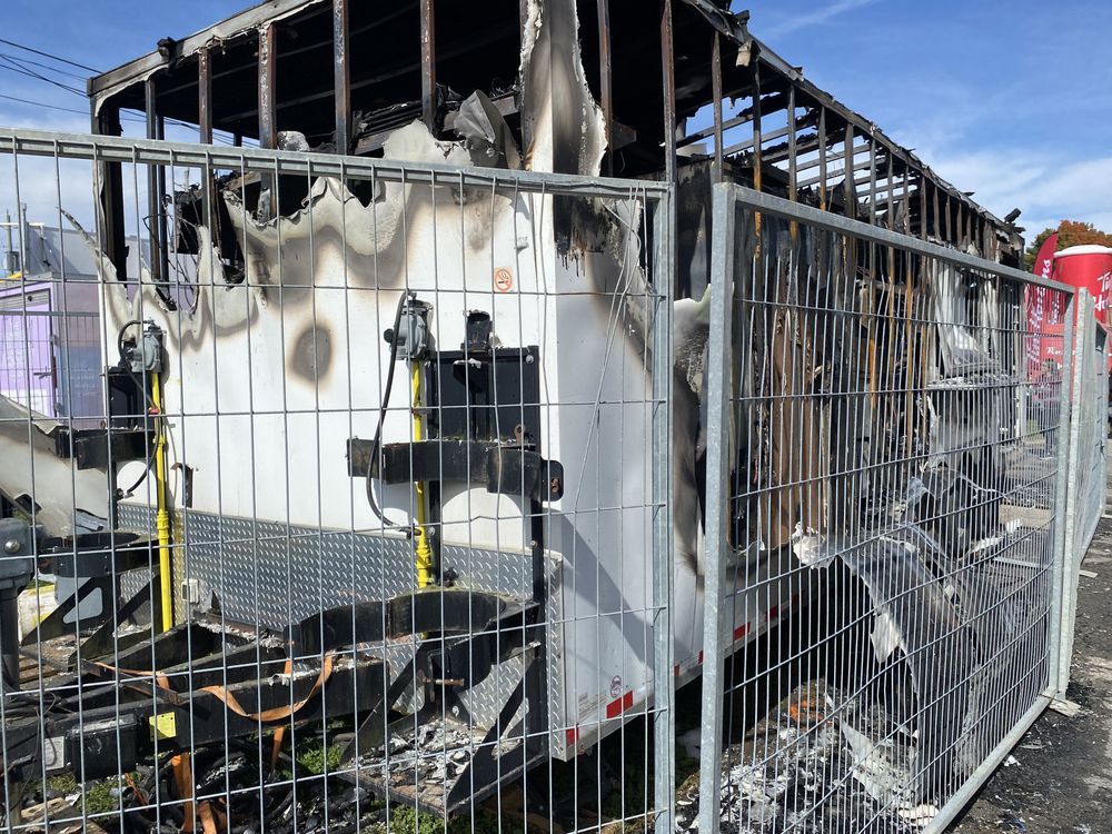 Food trailer destroyed by fire at Norfolk Fair | Simcoe Reformer