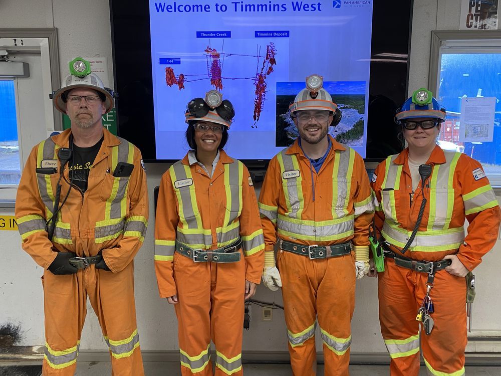 Mayor tours underground operations | The Daily Press