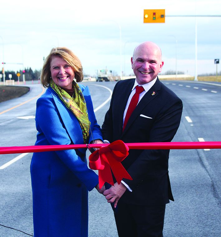 Next phase of Nisku Spine Road opens | Leduc Representative