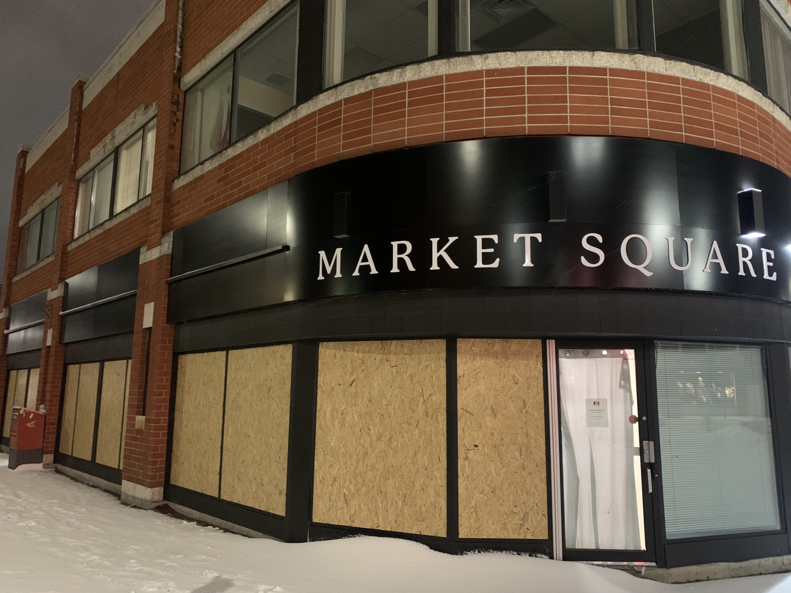 Charges laid following vandalism spree at Market Square | Kenora Miner