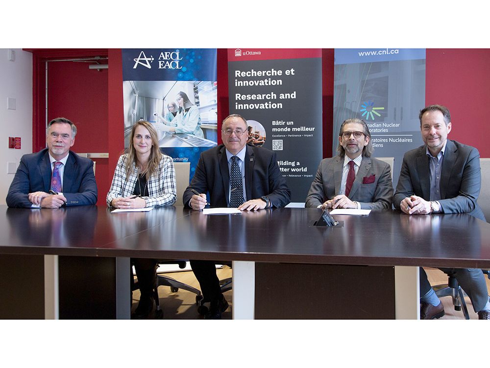 CNL, AECL and the University of Ottawa Sign MOU | Pembroke Observer
