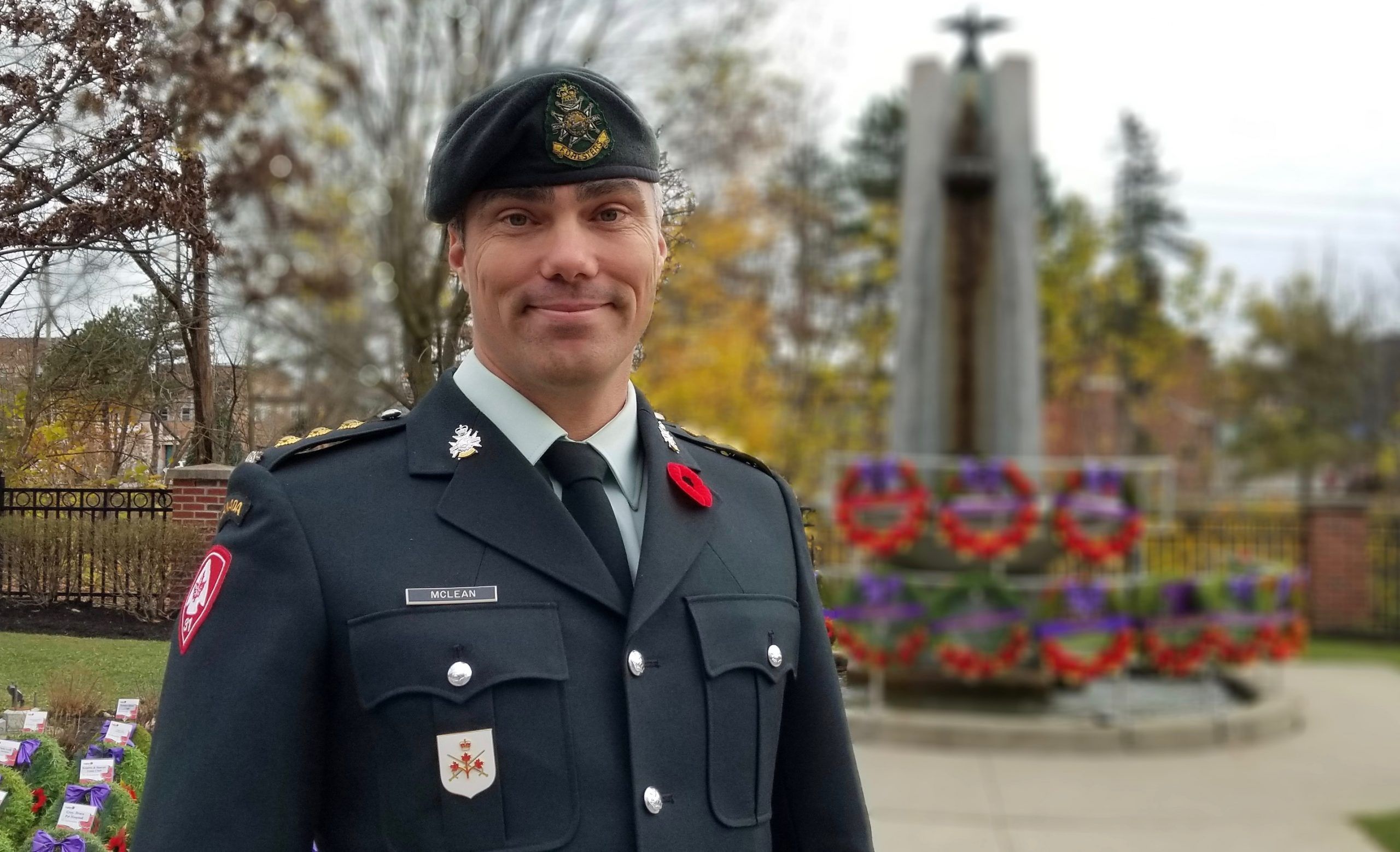 Remembrance Day service hears words of hope for unity and peace | Owen ...