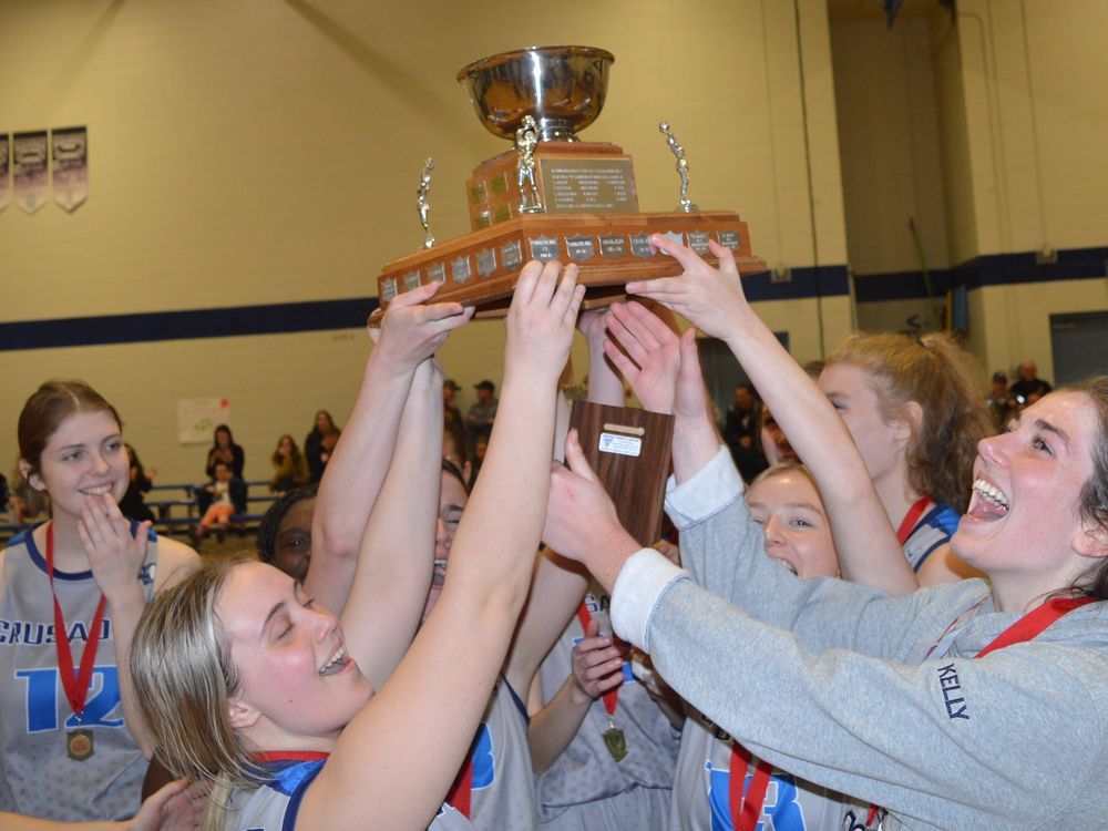St. Mary wins EOSSAA senior girls basketball championship | Brockville ...
