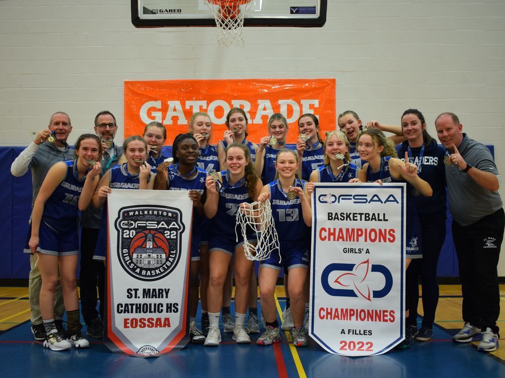 Looking back on a golden year for girls hoops at St. Mary Catholic High ...