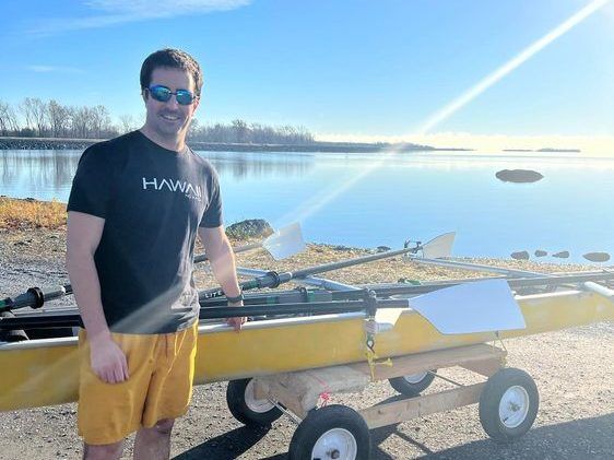 Rowing with the punches: Legally-blind Cornwallite embraces challenge ...