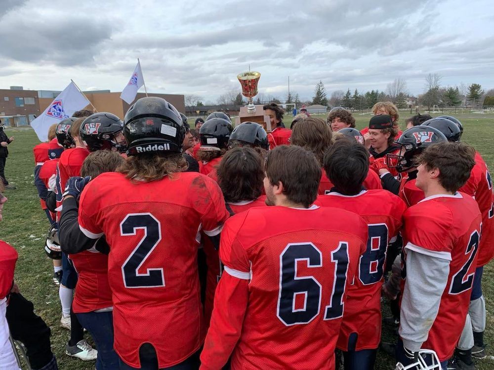 St. Joe's Panthers celebrate historic football title in Cornwall ...