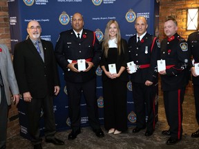 Cornwall police board & association recognize retirees, staff members ...