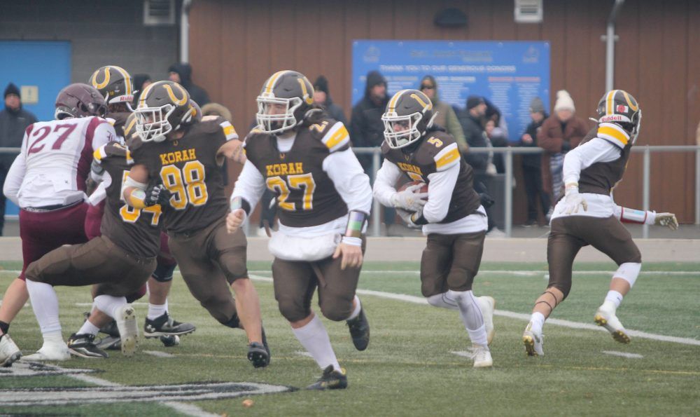 Korah Colts Northern Bowl Algonquin Barons local sports minor sports ...