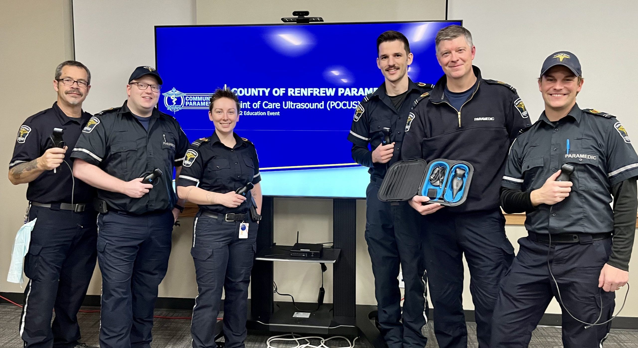 Renfrew County paramedics break new ground in point of care ultrasound ...