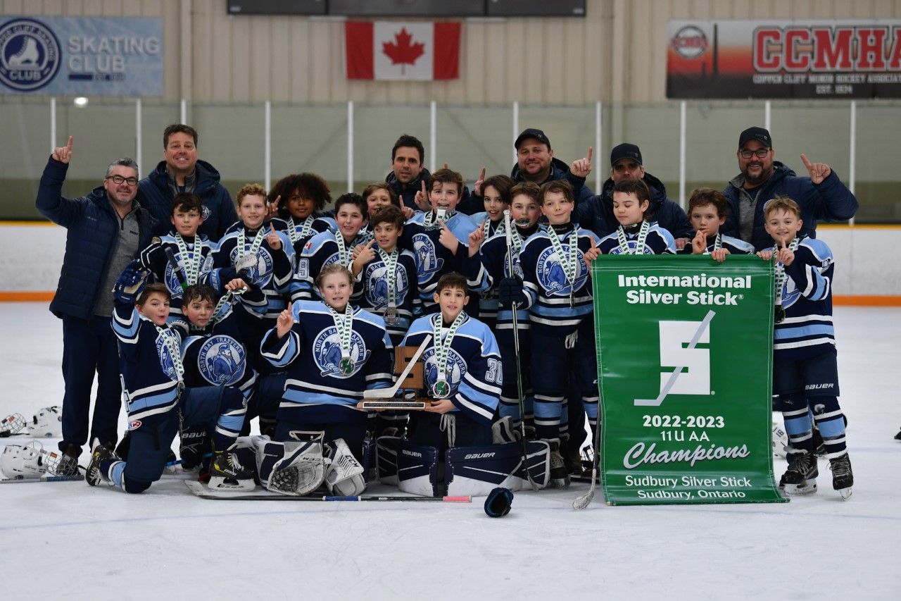 North Bay's U11 Trappers headed to Sarnia to compete in the ...