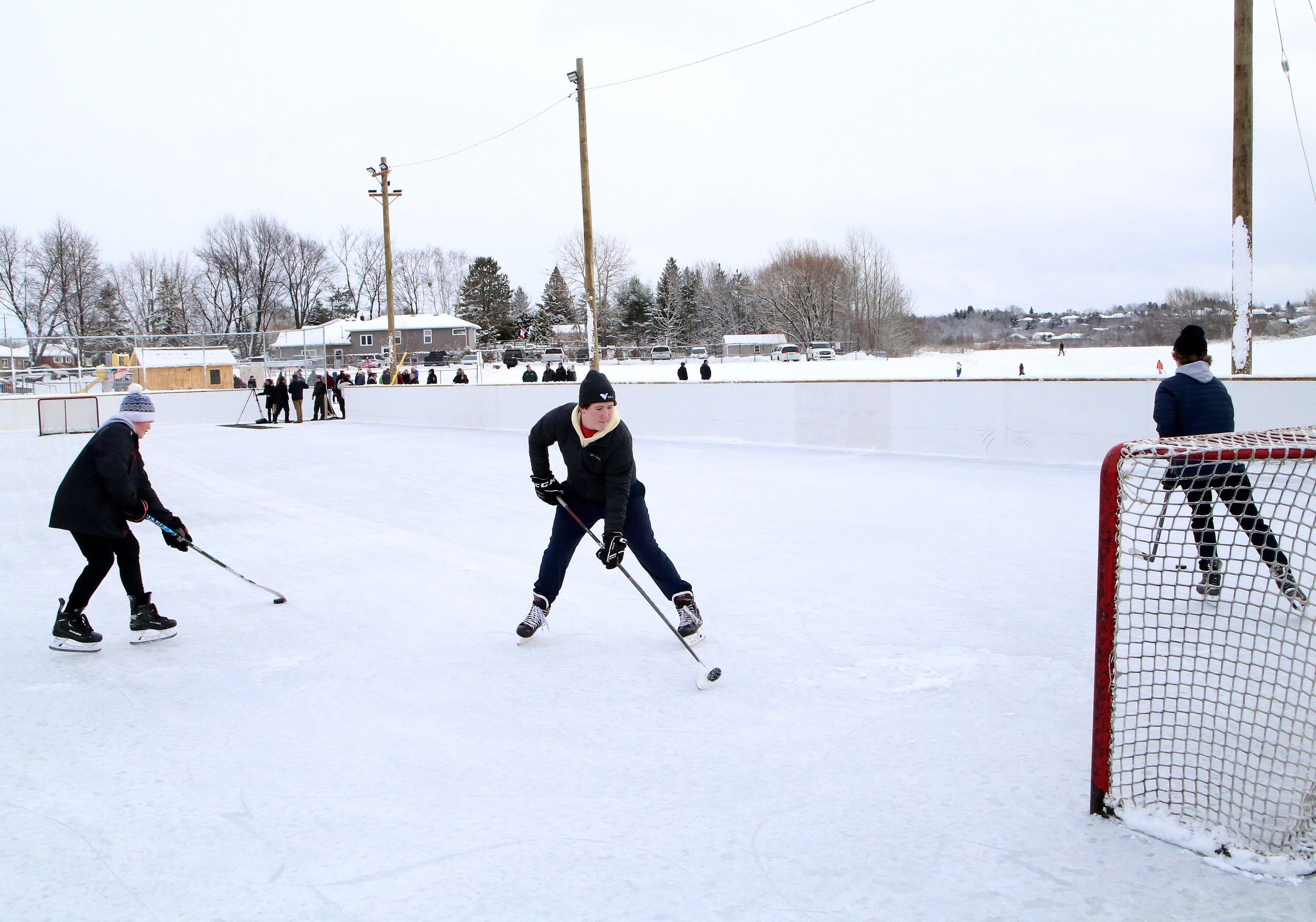 ‘We never quit’ — Robinson Playground opens new outdoor rink | Sudbury Star