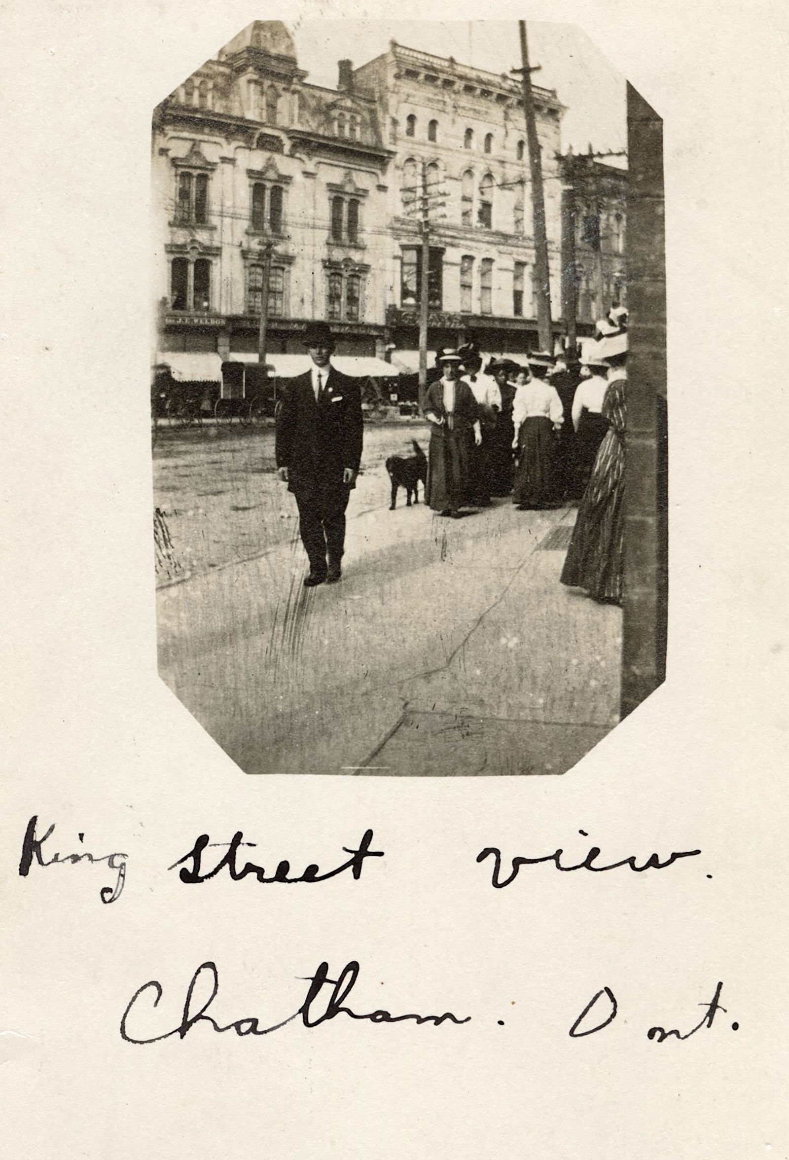 Rhodes New Photo Of An Old Chatham Street Scene Is Delightful The Sarnia Observer