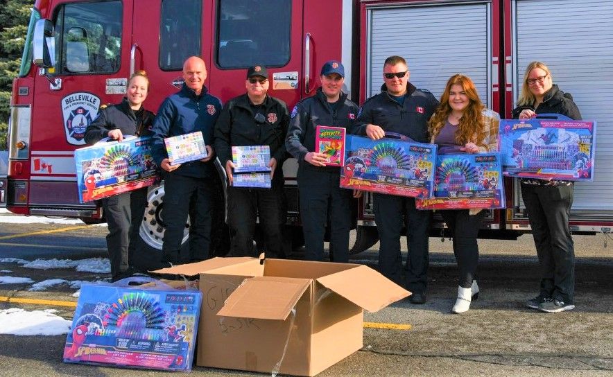Belleville Fire and Emergency Services spread 12 days of holiday cheer ...