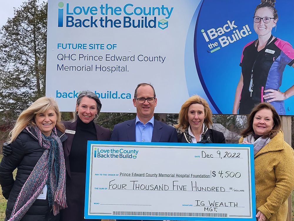 IG Wealth Management Backs the Build | Belleville Intelligencer