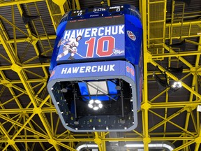 Hawerchuk raised to the rafters in the Cornwall Civic Complex ...