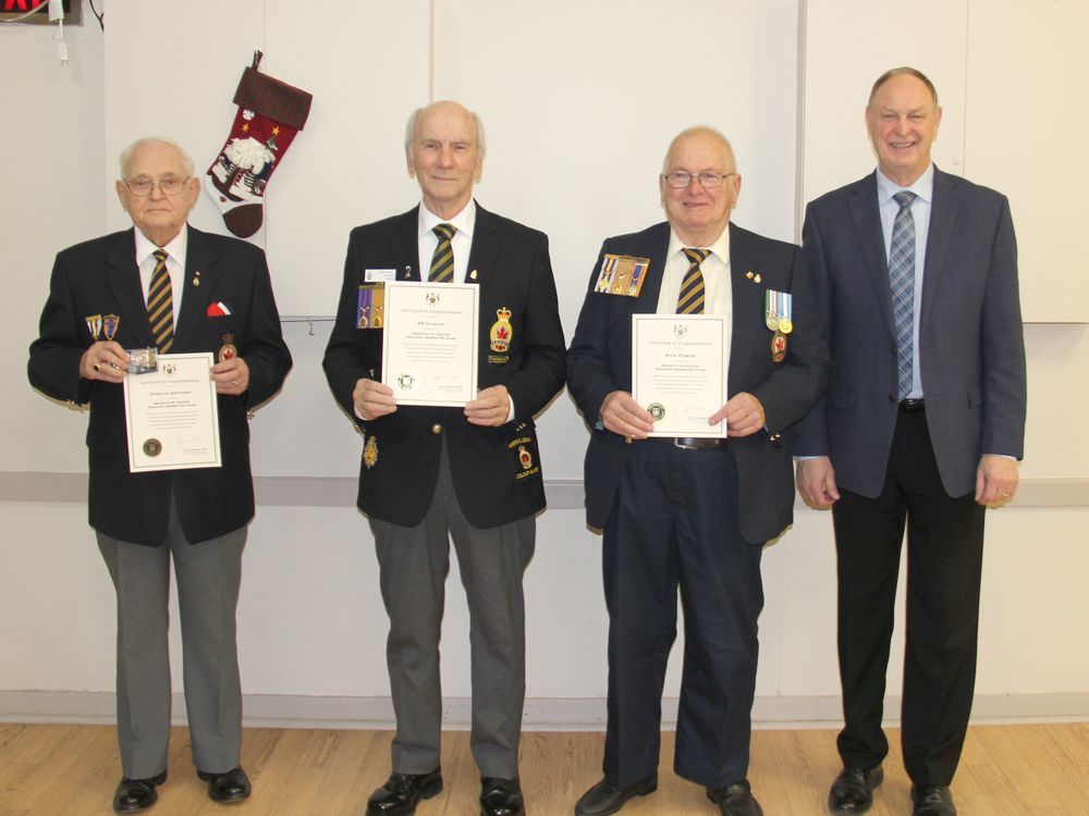 Royal Canadian Legion Pembroke Branch holds annual Honours and Awards ...