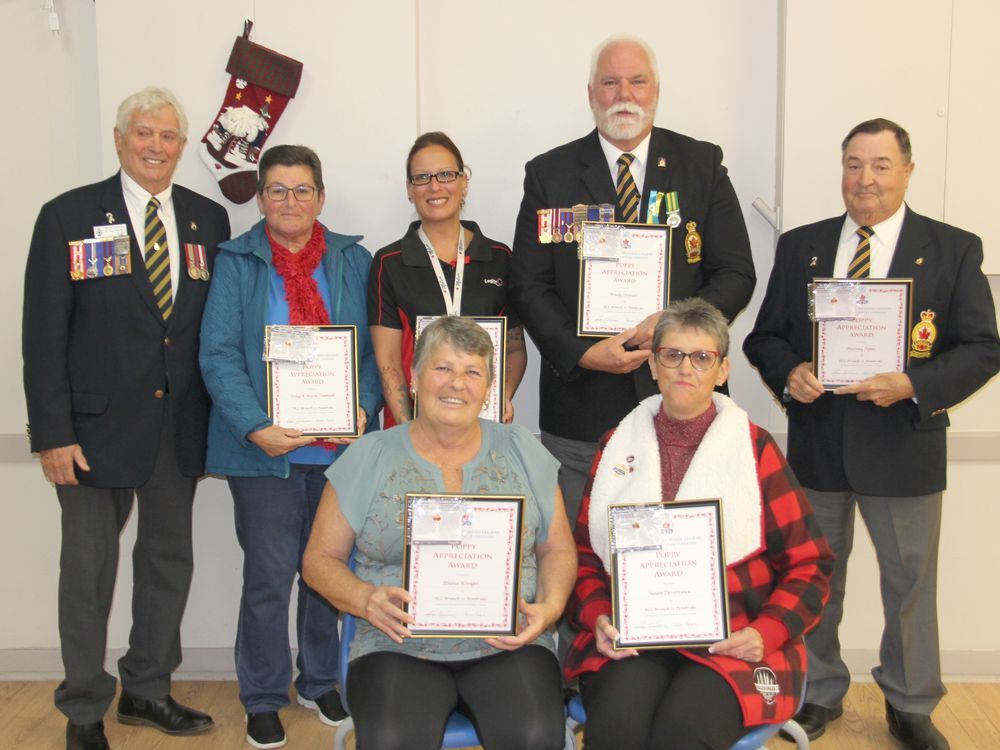 Royal Canadian Legion Pembroke Branch holds annual Honours and Awards ...