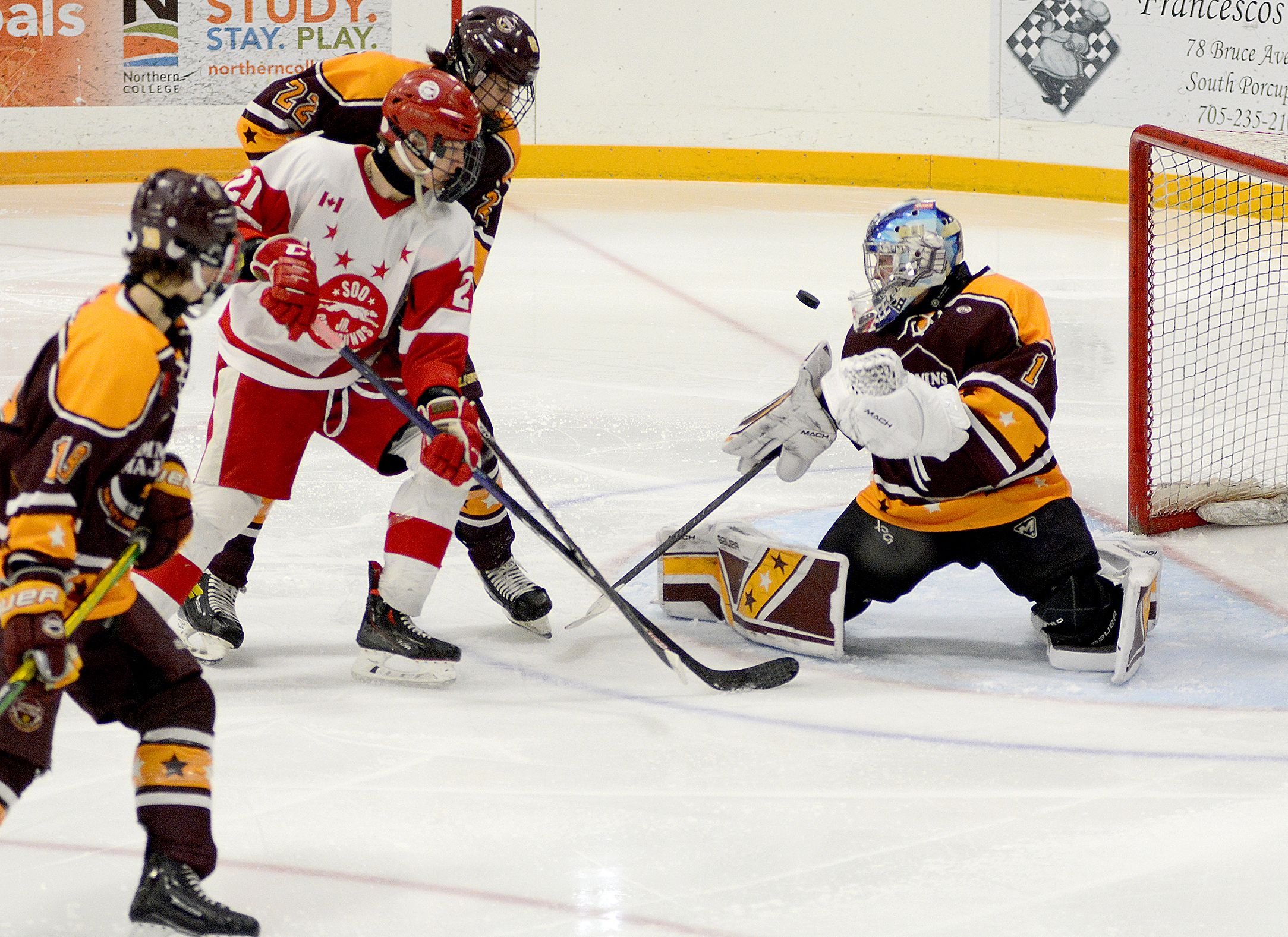 GALLERY: Majors open 2023 with win over Greyhounds | North Bay Nugget