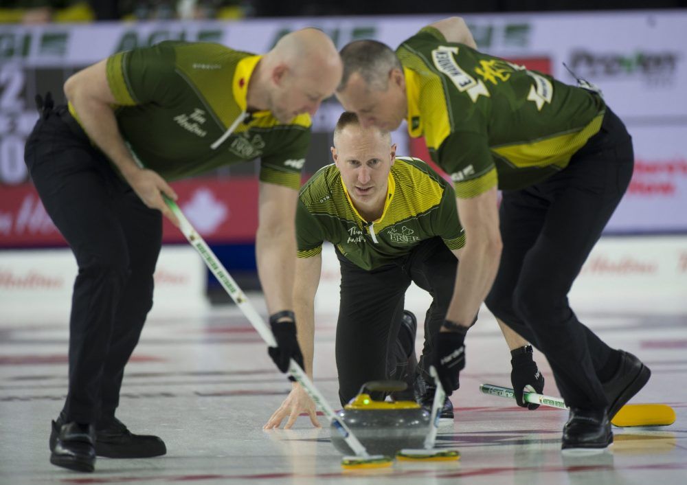 Ryan Harnden EJ Harnden GSOC Team Gushue Team Dunstone Sault curling ...