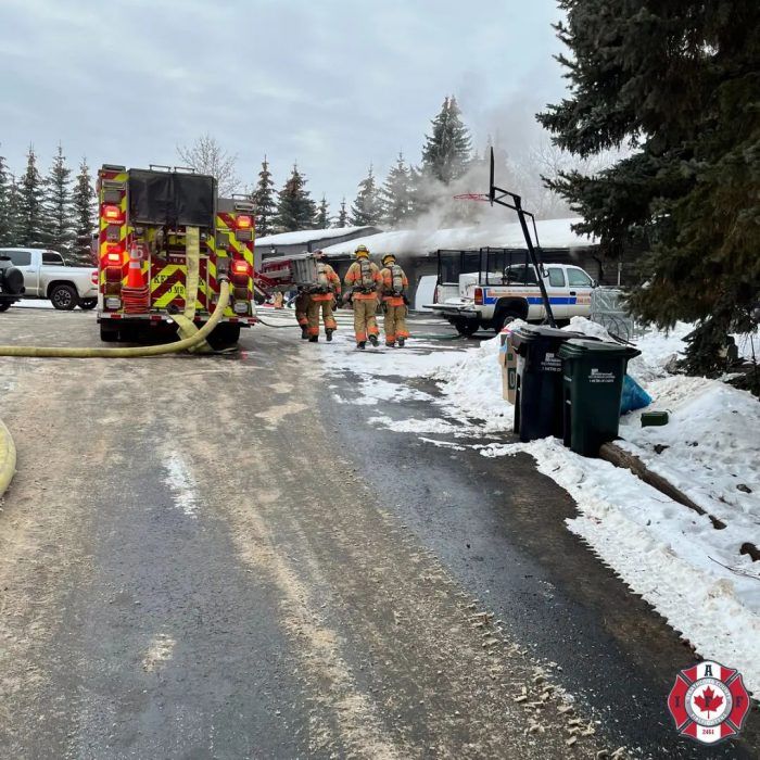 SCES crews battle two garage fires and a train fire | Sherwood Park News