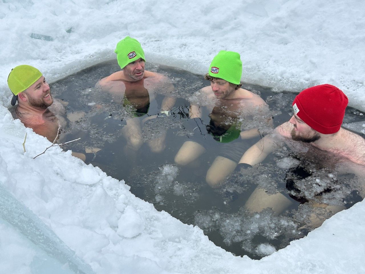 Cold water dips garnering popularity in North Bay | North Bay Nugget