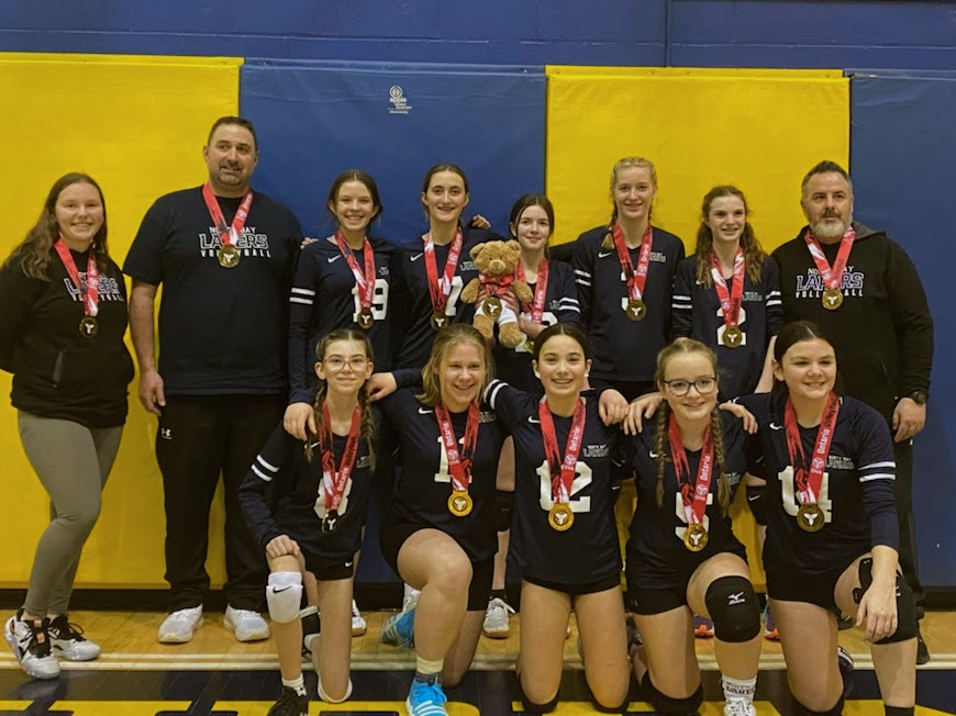North Bay volleyball team strike gold in Sudbury | North Bay Nugget