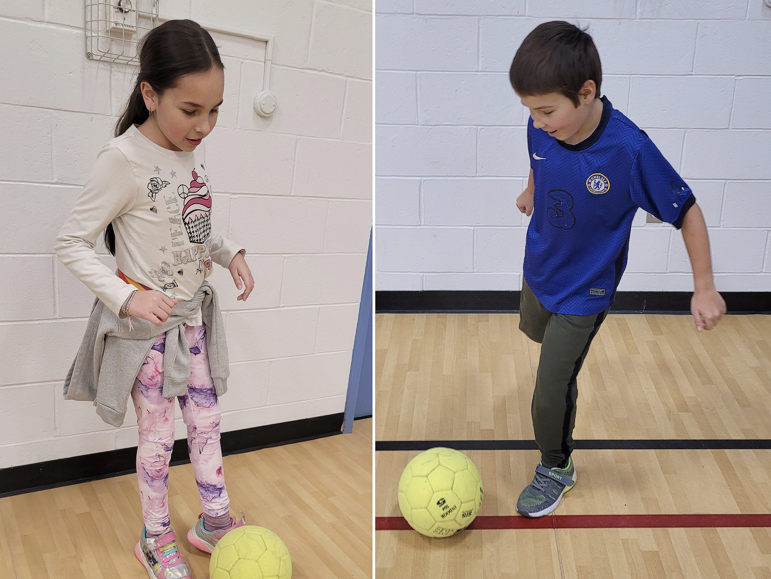 Photos: Students in Spanish get kick out of Sainte Anne soccer club ...