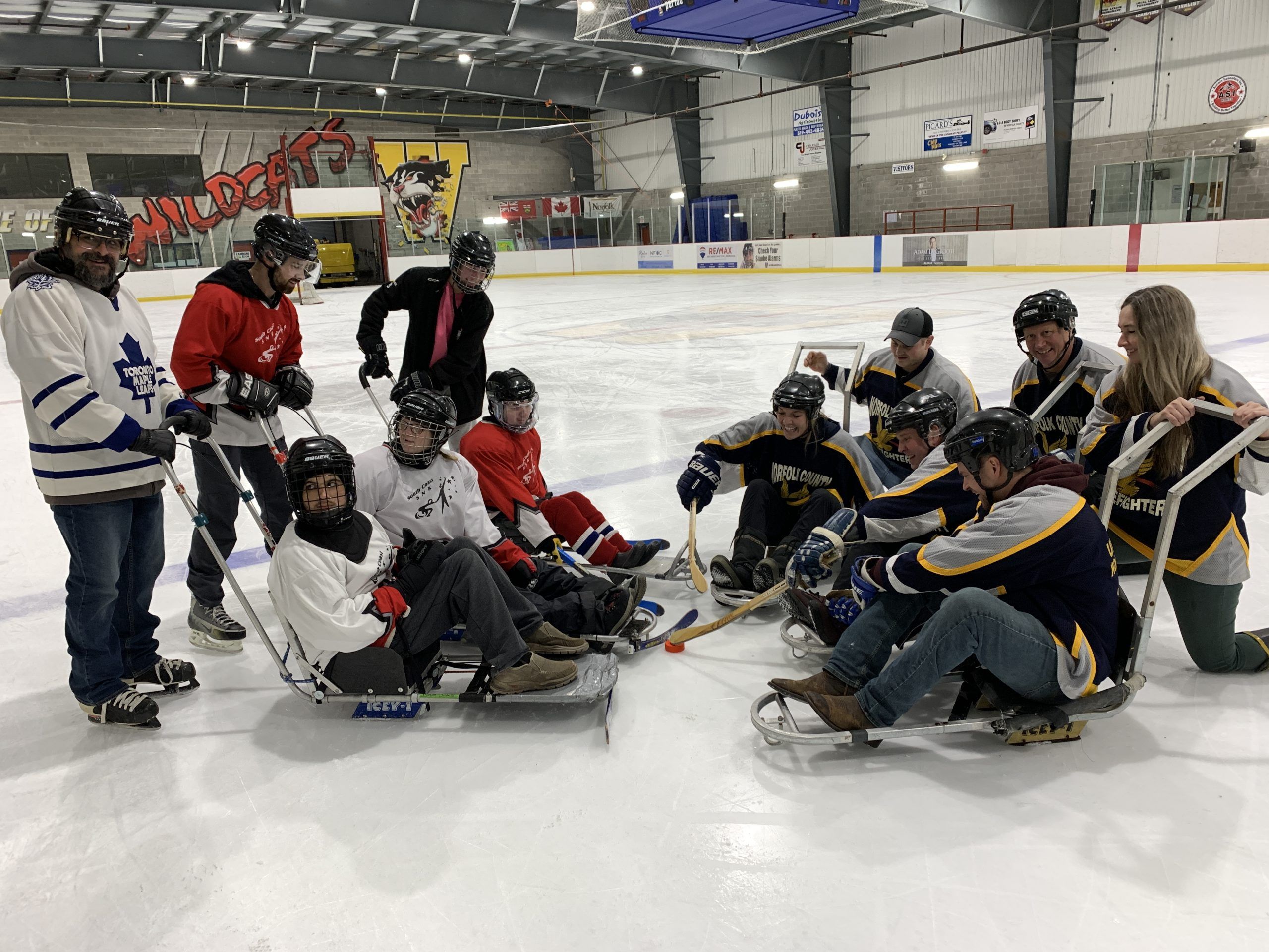 Players find joy in sledge hockey competition | Simcoe Reformer
