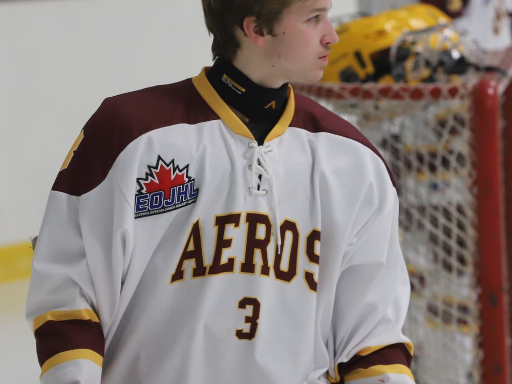 EOJHL: Five-goal weekend up the valley for Andrew Sprague | Brockville ...