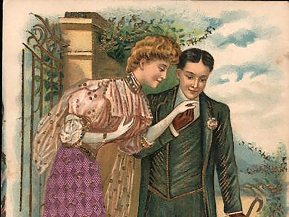 Gilberts: New Year’s Day in 1900 launched the ritual ‘courting season ...