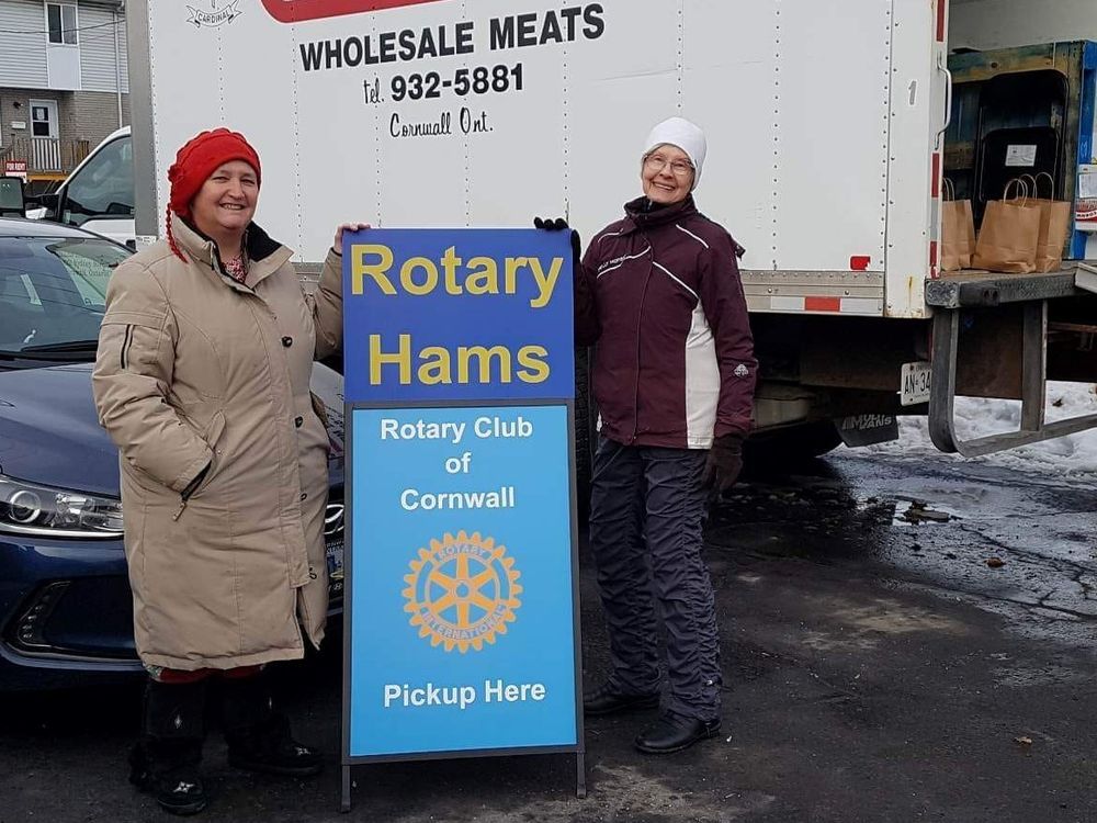 That's a lot of ham — Rotary Club of Cornwall fundraiser success ...