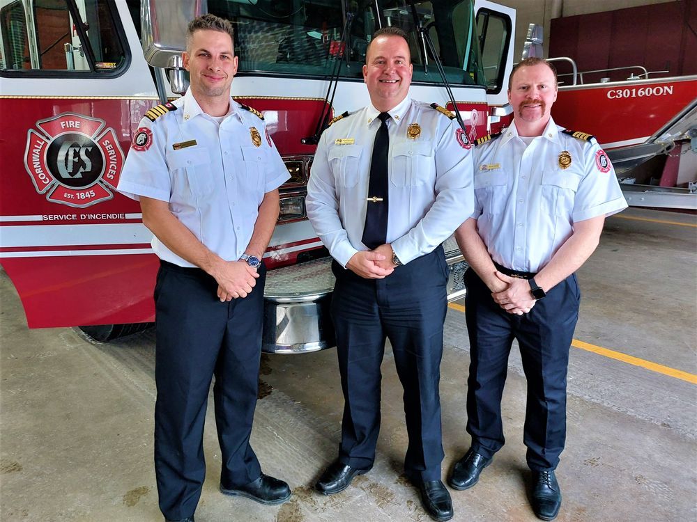 Cornwall welcomes Deputy Fire Chief Addison Pelkey | Cornwall Standard ...