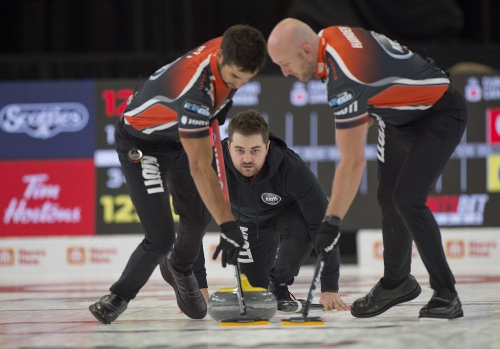 Ryan Harnden Matt Dunstone Team Dunstone manitoba curling | Sault Star