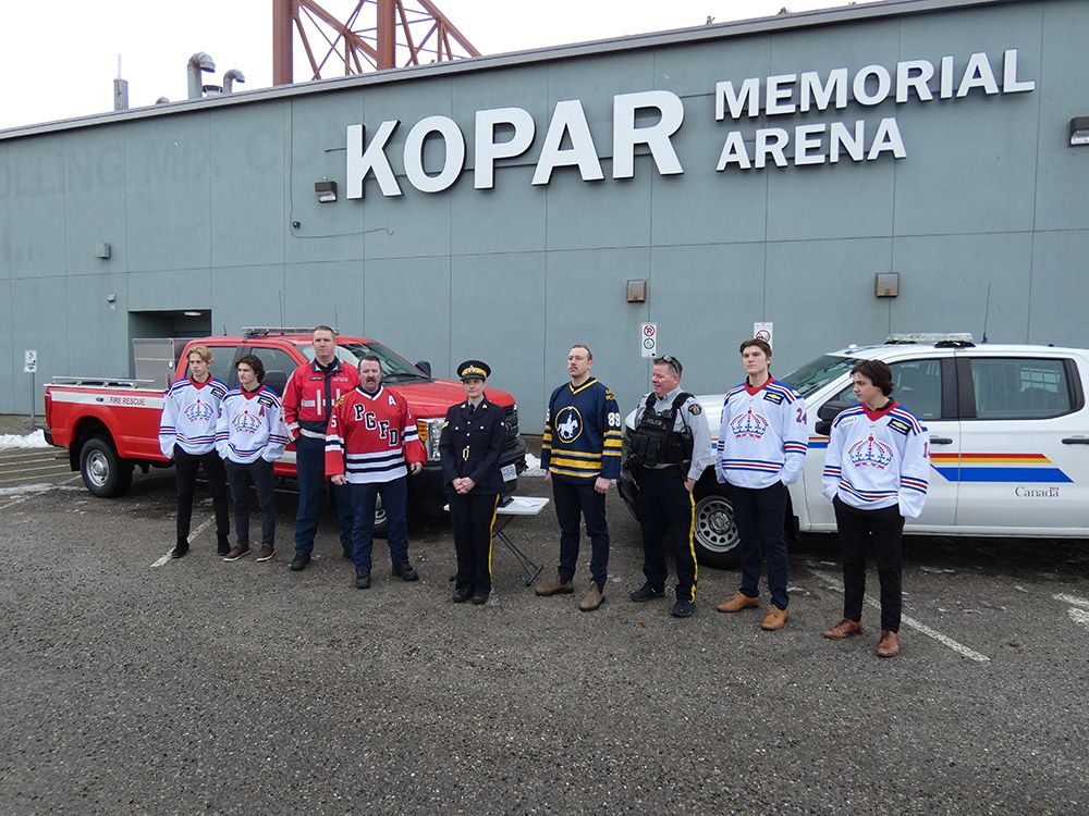 Prince George firefighters and RCMP to face off in charity hockey game ...