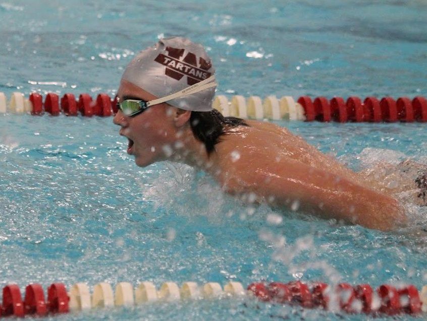 Tartans’ Mathieson wins SWOSSAA swimming title | Chatham Daily News