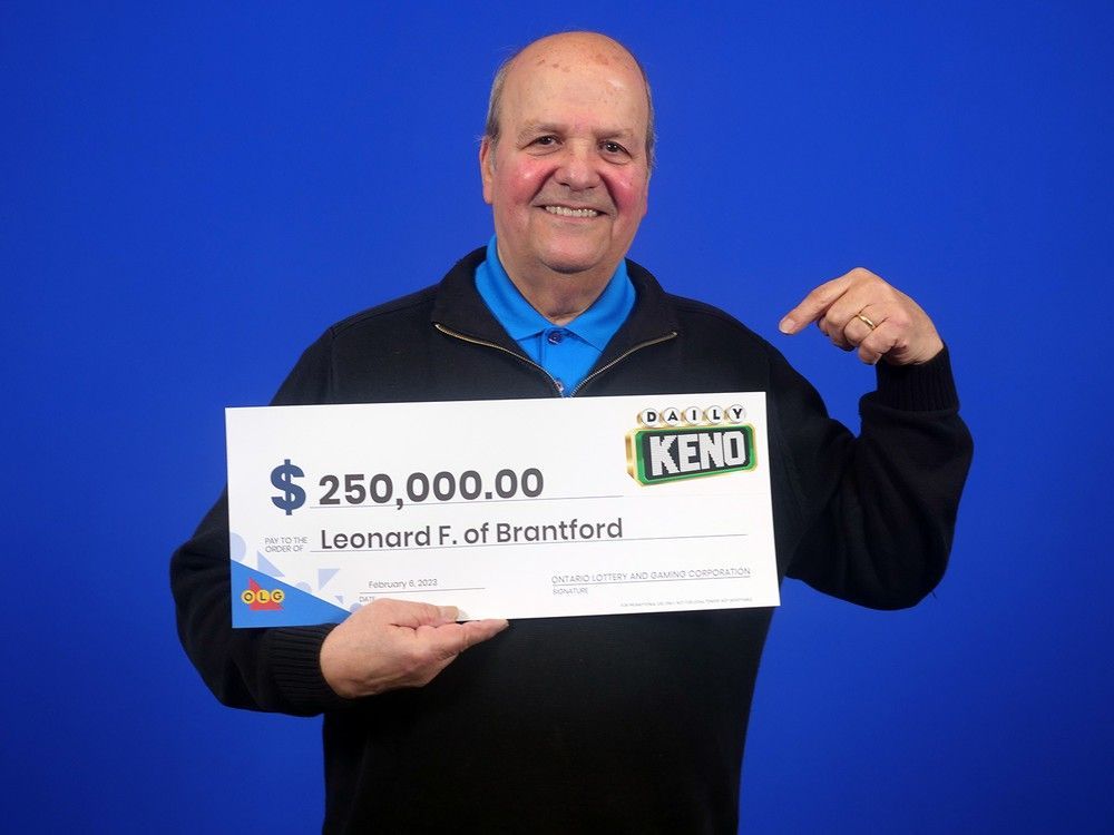 First major lottery win for retiree | Simcoe Reformer