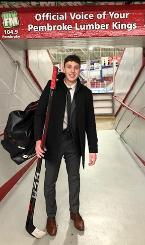 Hockey Town Canada native proud to lace 'em up for the Pembroke Lumber Kings | Pembroke Observer