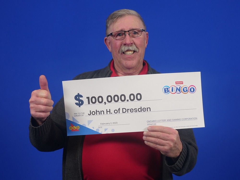 Dresden man wins $100,000 in instant bingo | Brantford Expositor