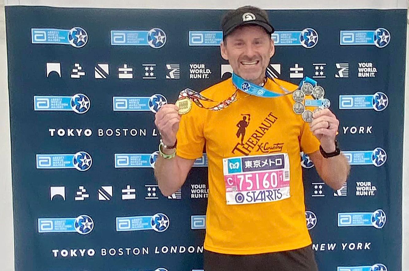 Marc Rodrigue completes all six world marathons, becomes Six-Star ...