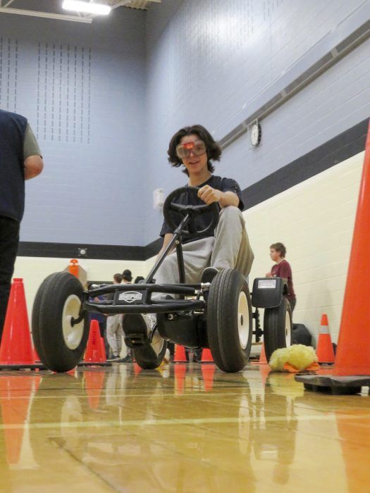 Impaired obstacle course prep young drivers for dangers of the road ...
