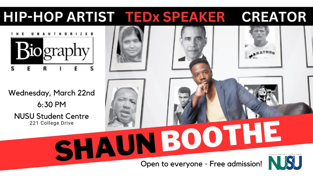 Ted speaker and award-winning hop-hop artist coming to North Bay ...